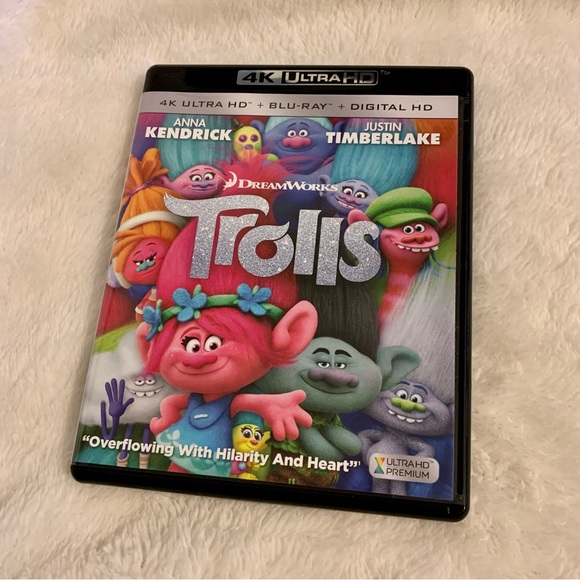 Media | Dreamworks Trolls 4k Ultra Hd Bluray Disc | Poshmark